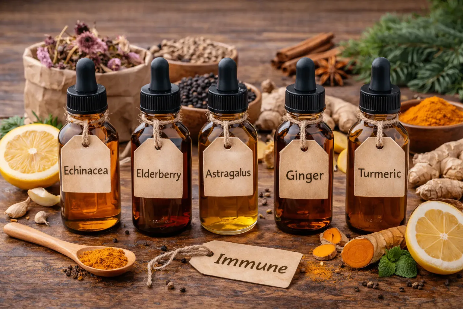 Najbolje Biljne Tinkture za Zimske Mjesece | limun