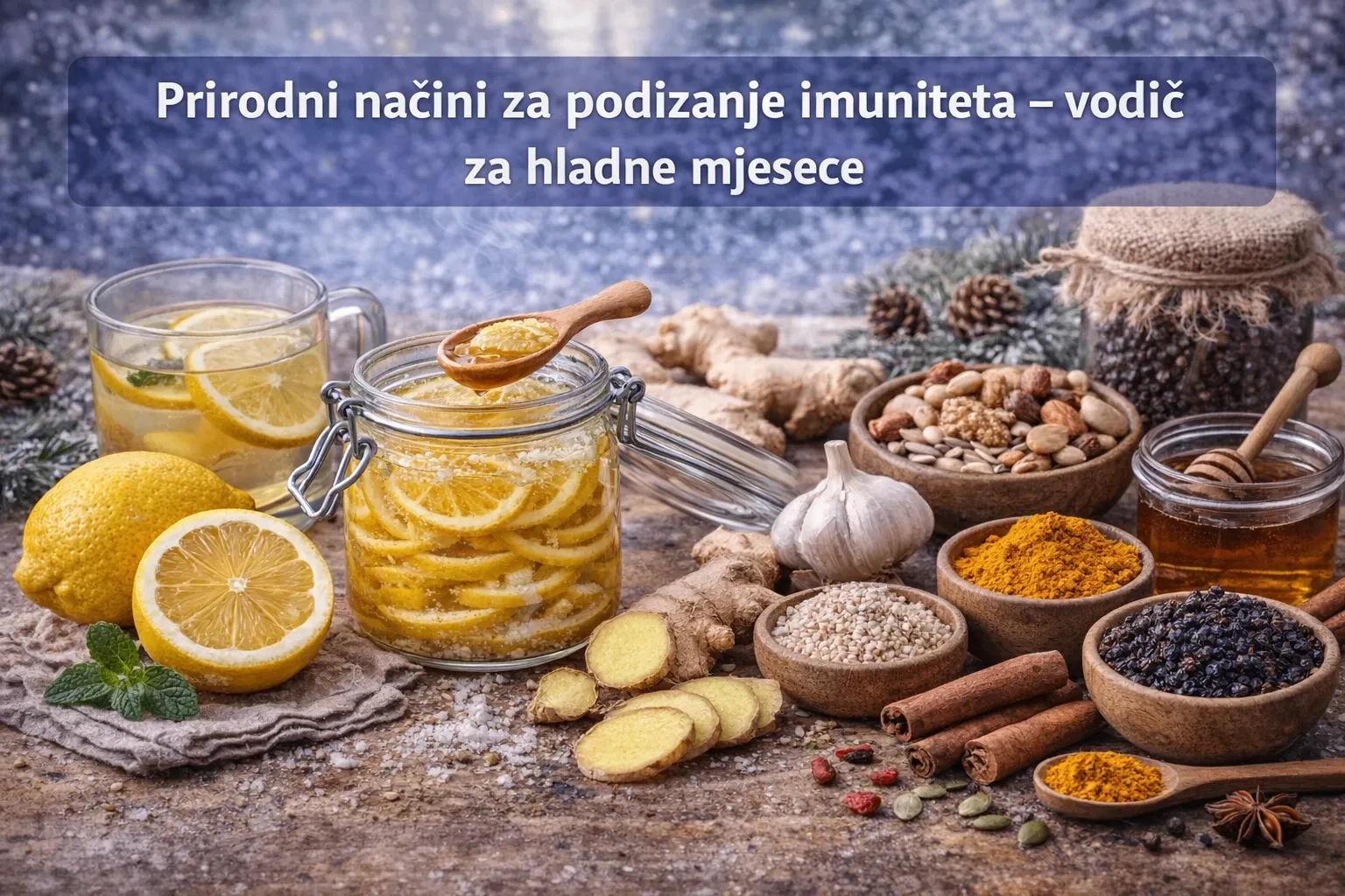 Prirodni Načini za Podizanje Imuniteta – Vodič za Hladne Mjesece | limun